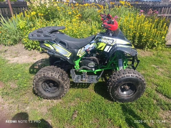 Зеленый АТВ 125cc 2021 в Ионава, объемом двигателя 0.00 л и пробегом 0 тыс. км за 850 €, фото 2 на AUTOMOTO.COM.LV