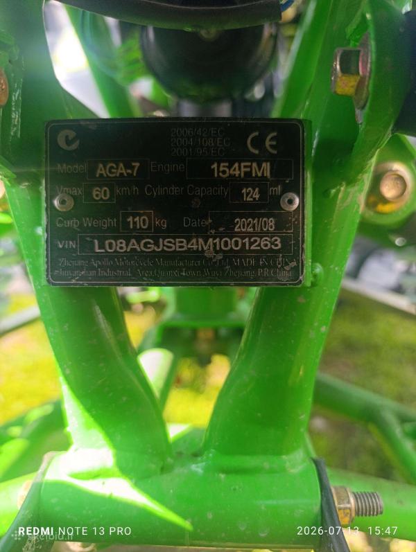 Зеленый АТВ 125cc 2021 в Ионава, объемом двигателя 0.00 л и пробегом 0 тыс. км за 850 €, фото 4 на AUTOMOTO.COM.LV