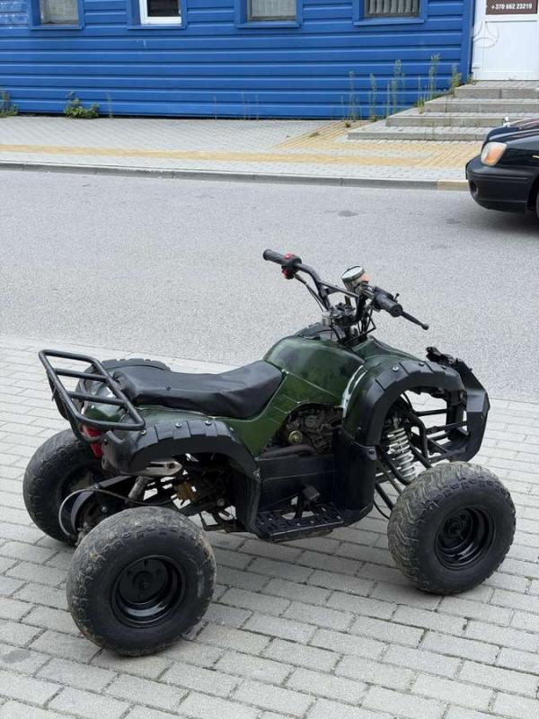 ATV 125cc 2019 Klaipėda, ar dzinēja tilpumu 1.25 L un nobraukumu 5 tūkst. km par 300 €, foto 3 vietnē AUTOMOTO.COM.LV