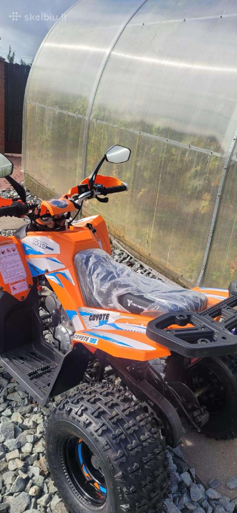 Оранжевый АТВ 125cc 2026 в Клайпеда, объемом двигателя 0.13 л и пробегом 0 тыс. км за 750 €, фото 3 на AUTOMOTO.COM.LV