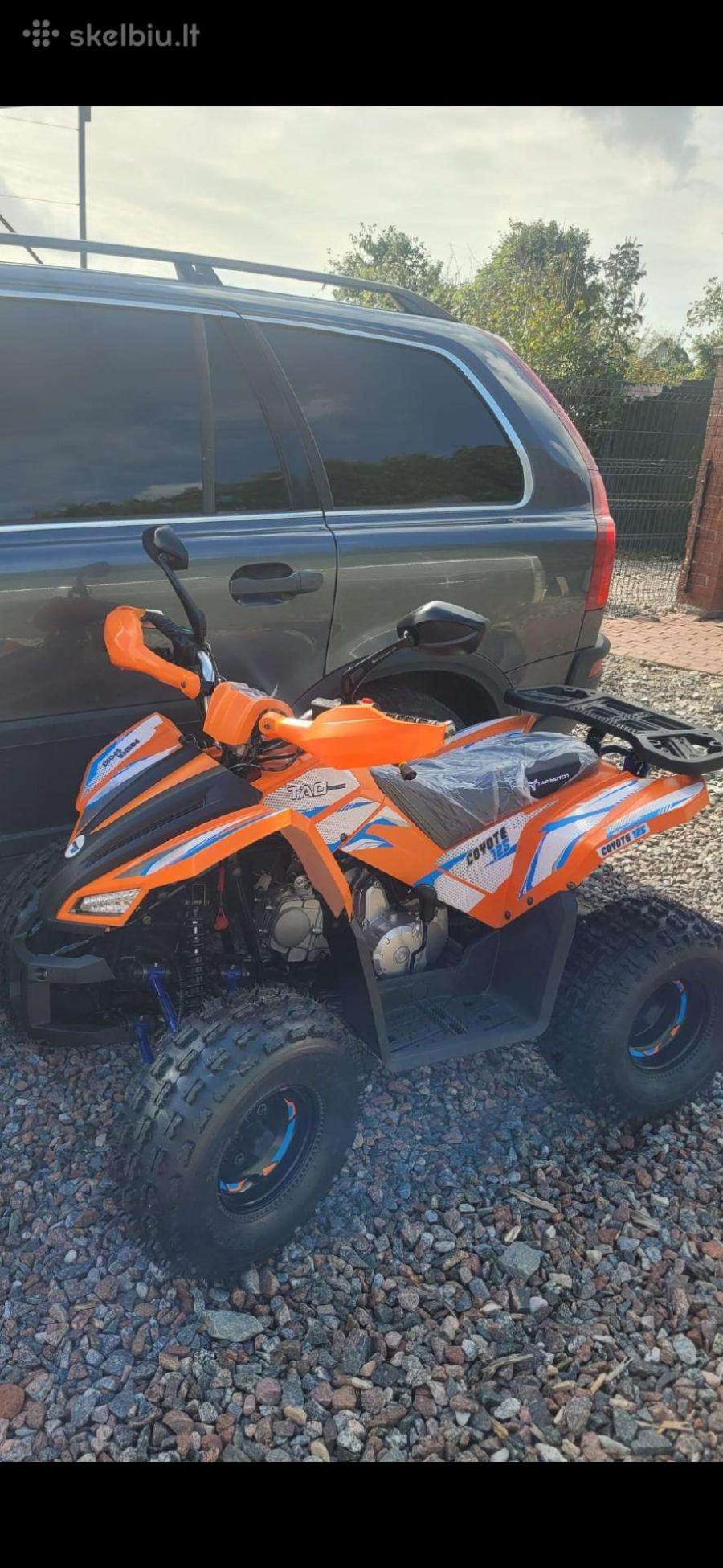 Оранжевый АТВ 125cc 2026 в Клайпеда, объемом двигателя 0.13 л и пробегом 0 тыс. км за 750 €, фото 6 на AUTOMOTO.COM.LV