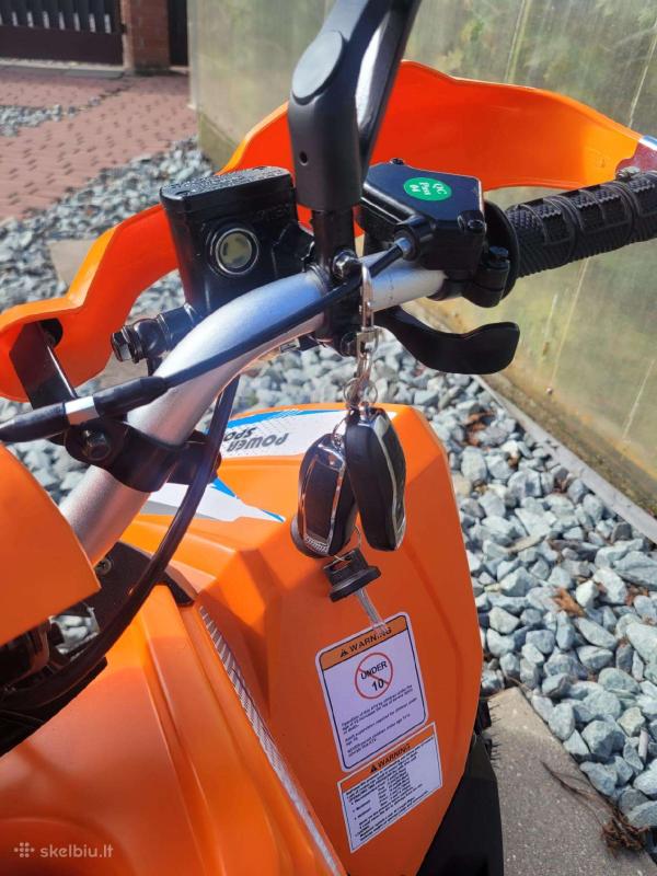 Oranžs ATV 125cc 2026 Klaipėda, ar dzinēja tilpumu 0.13 L un nobraukumu 0 tūkst. km par 750 €, foto 11 vietnē AUTOMOTO.COM.LV