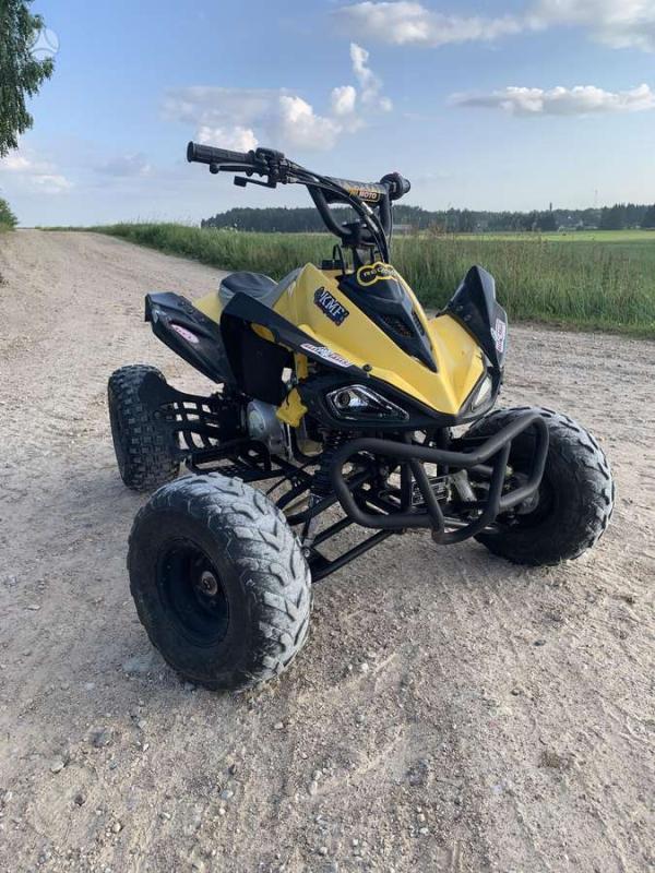 Dzeltens ATV 125cc 2021 Kėdainiai, ar dzinēja tilpumu 0.13 L un nobraukumu 0 tūkst. km par 470 €, foto 1 vietnē AUTOMOTO.COM.LV