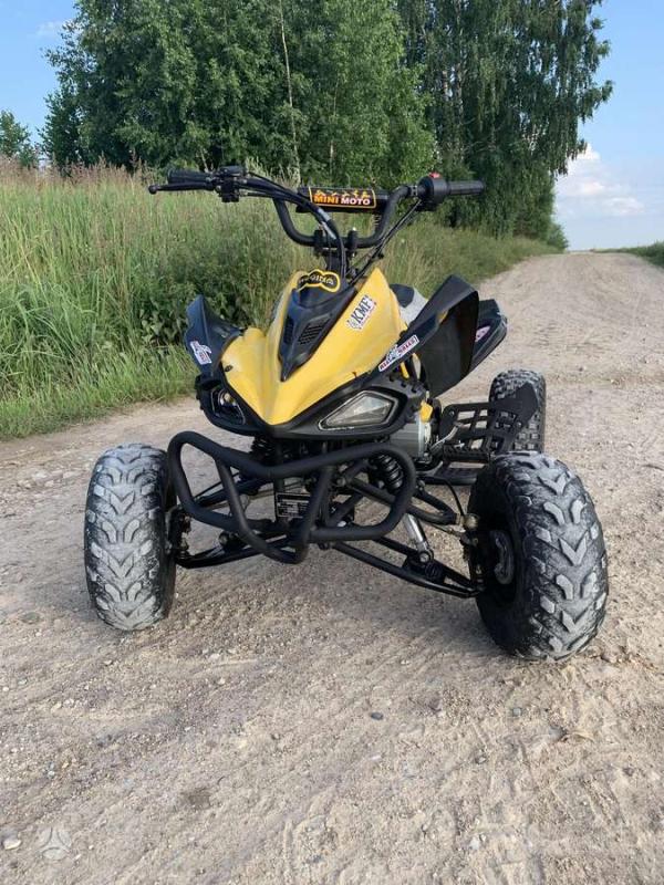 Dzeltens ATV 125cc 2021 Kėdainiai, ar dzinēja tilpumu 0.13 L un nobraukumu 0 tūkst. km par 470 €, foto 3 vietnē AUTOMOTO.COM.LV