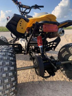 Желтый АТВ 125cc 2021 в Кедайняй, объемом двигателя 0.13 л и пробегом 0 тыс. км за 470 €, фото 8 на AUTOMOTO.COM.LV