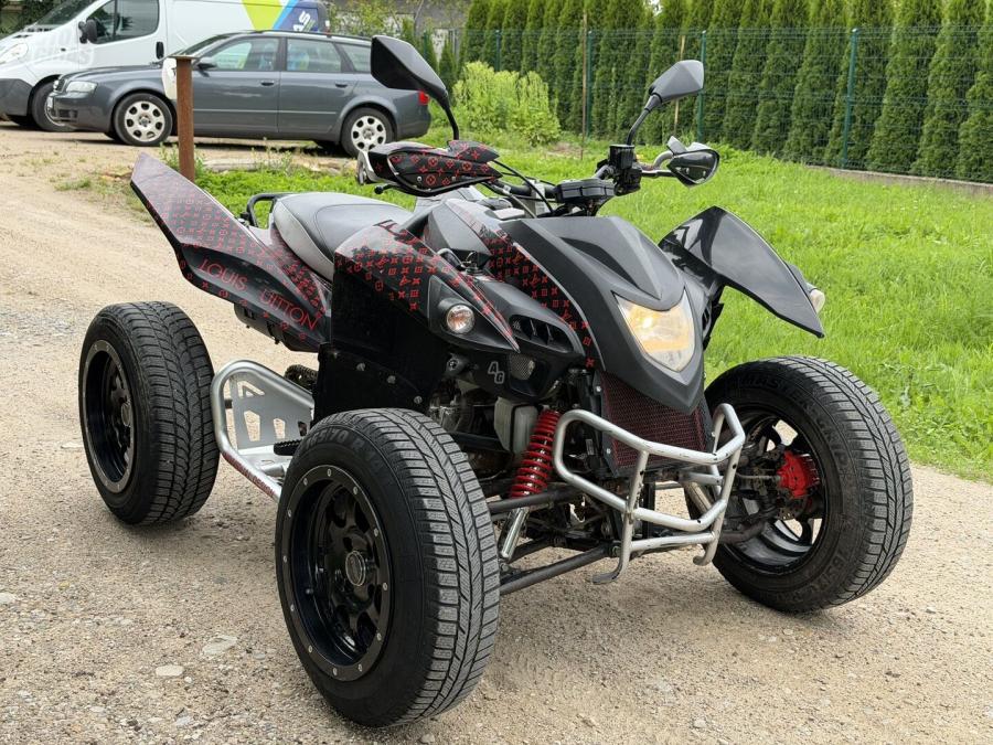 Black ATV 250cc 2015 in Kelme, with an engine capacity of 0.27 L and mileage of 0 thousand km for 1850 €, photo 5 on AUTOMOTO.COM.LV