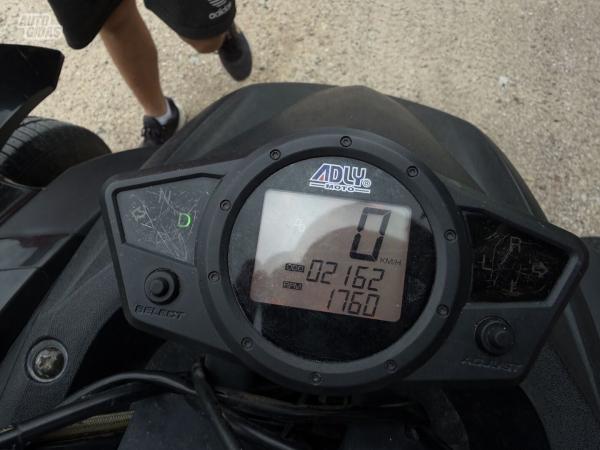 Black ATV 250cc 2015 in Kelme, with an engine capacity of 0.27 L and mileage of 0 thousand km for 1850 €, photo 8 on AUTOMOTO.COM.LV