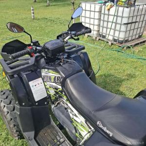 Black ATV 250cc 2021 in Ignalina, with an engine capacity of 0.25 L and mileage of 2 thousand km for 1500 €, photo 5 on AUTOMOTO.COM.LV