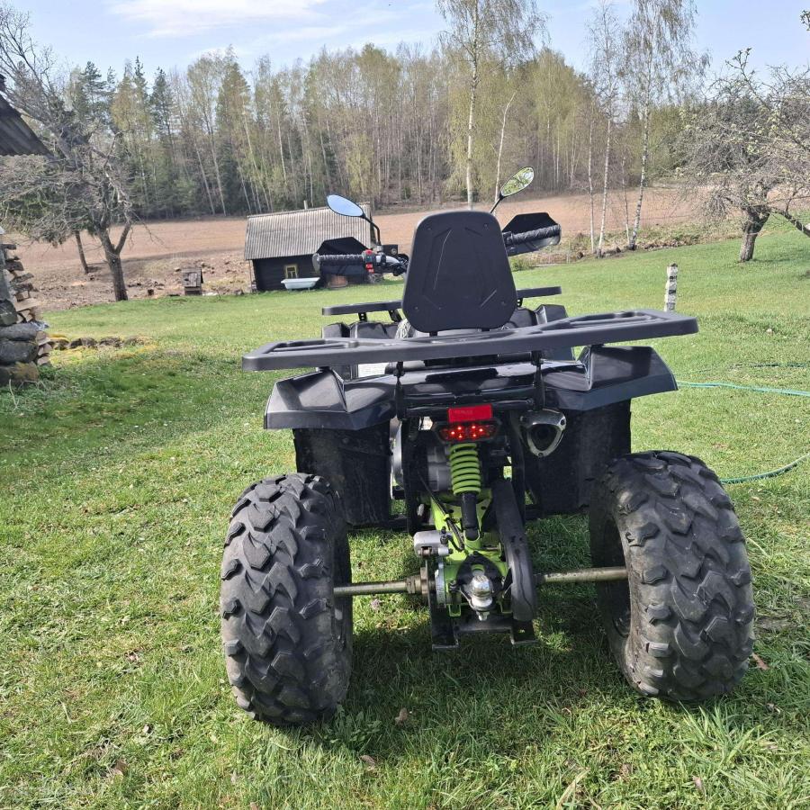 Black ATV 250cc 2021 in Ignalina, with an engine capacity of 0.25 L and mileage of 2 thousand km for 1500 €, photo 6 on AUTOMOTO.COM.LV