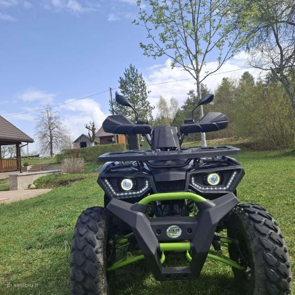 Melns ATV 250cc 2021 Ignalina, ar dzinēja tilpumu 0.25 L un nobraukumu 2 tūkst. km par 1500 €, foto 7 vietnē AUTOMOTO.COM.LV