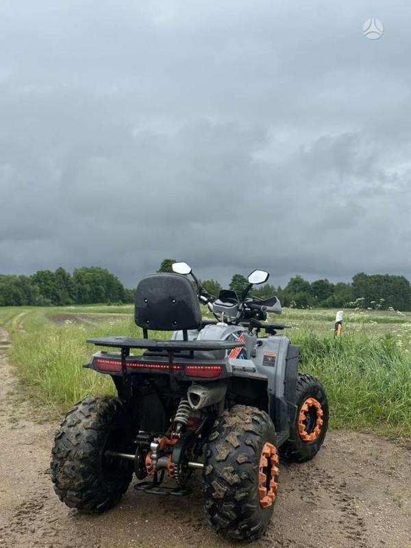 Grey ATV 250cc 2025 in Utena, with an engine capacity of 0.30 L and mileage of 1 thousand km for 2000 €, photo 2 on AUTOMOTO.COM.LV