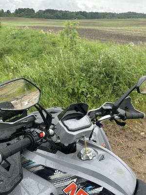 Grey ATV 250cc 2025 in Utena, with an engine capacity of 0.30 L and mileage of 1 thousand km for 2000 €, photo 4 on AUTOMOTO.COM.LV