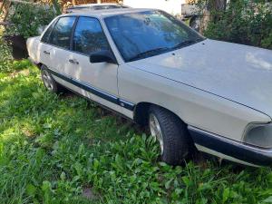 Black Audi 100 1986 in Salcininkai, with an engine capacity of 2.23 L and mileage of 400 thousand km for 2300 €, photo 12 on AUTOMOTO.COM.LV