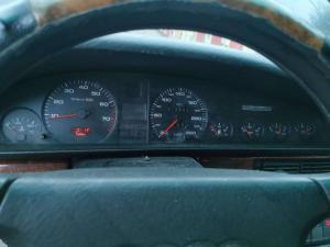 Black Audi 100 1988 in Visaginas, with an engine capacity of 2.30 L and mileage of 256 thousand km for 1000 €, photo 14 on AUTOMOTO.COM.LV