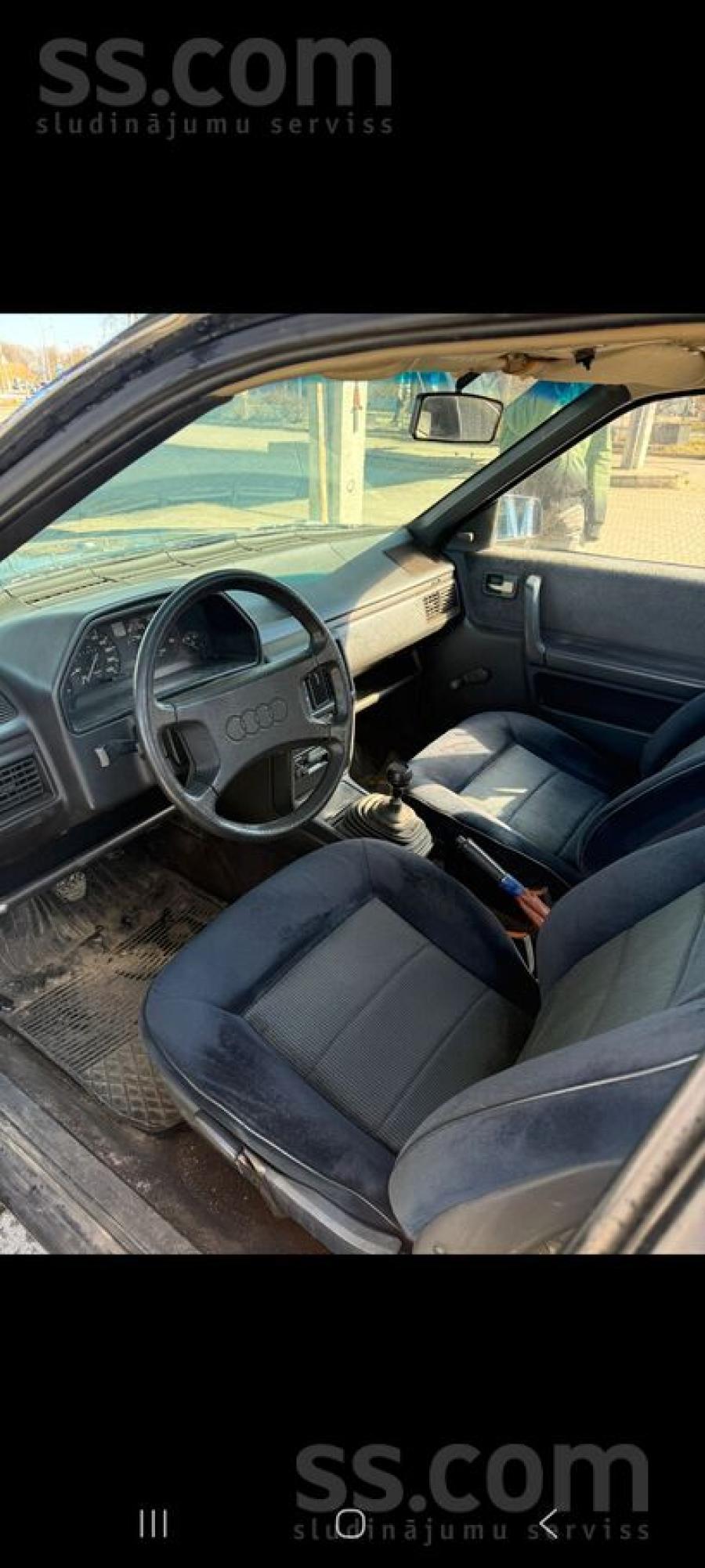 Zils Audi 100 1986 Ventspils, ar dzinēja tilpumu 2.00 L un nobraukumu 214 tūkst. km par 540 €, foto 3 vietnē AUTOMOTO.COM.LV