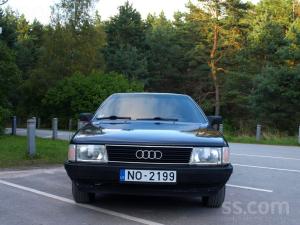 Синий Ауди 100 1986 в Лиепая, объемом двигателя 2.00 л и пробегом 369 тыс. км за 3000 €, фото 3 на AUTOMOTO.COM.LV