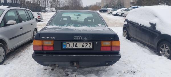 Blue Audi 100 1990 in Vilnius, with an engine capacity of 2.30 L and mileage of 316 thousand km for 2999 €, photo 3 on AUTOMOTO.COM.LV