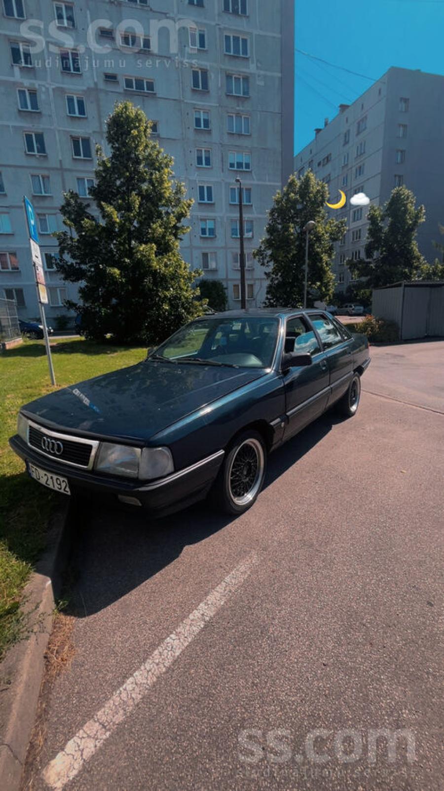 Zils Audi 100 1990 Rīga, ar dzinēja tilpumu 2.00 L un nobraukumu 382 tūkst. km par 2000 €, foto 8 vietnē AUTOMOTO.COM.LV