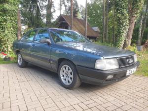 Blue Audi 100 1990 in Riga, with an engine capacity of 2.50 L and mileage of 250 thousand km for 3000 €, photo 7 on AUTOMOTO.COM.LV