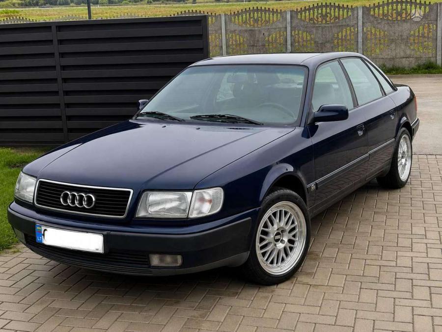 Zils Audi 100 1991 Klaipėda, ar dzinēja tilpumu 1.99 L un nobraukumu 242 tūkst. km par 3900 €, foto 1 vietnē AUTOMOTO.COM.LV