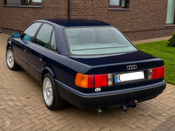 Zils Audi 100 1991 Klaipėda, ar dzinēja tilpumu 1.99 L un nobraukumu 242 tūkst. km par 3900 €, foto 5 vietnē AUTOMOTO.COM.LV