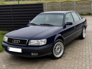 Blue Audi 100 1992 in Klaipeda, with an engine capacity of 2.00 L and mileage of 242 thousand km for 2950 €, photo  on AUTOMOTO.COM.LV