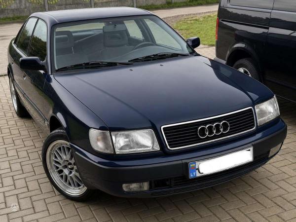 Zils Audi 100 1992 Klaipėda, ar dzinēja tilpumu 2.00 L un nobraukumu 242 tūkst. km par 2950 €, foto 2 vietnē AUTOMOTO.COM.LV