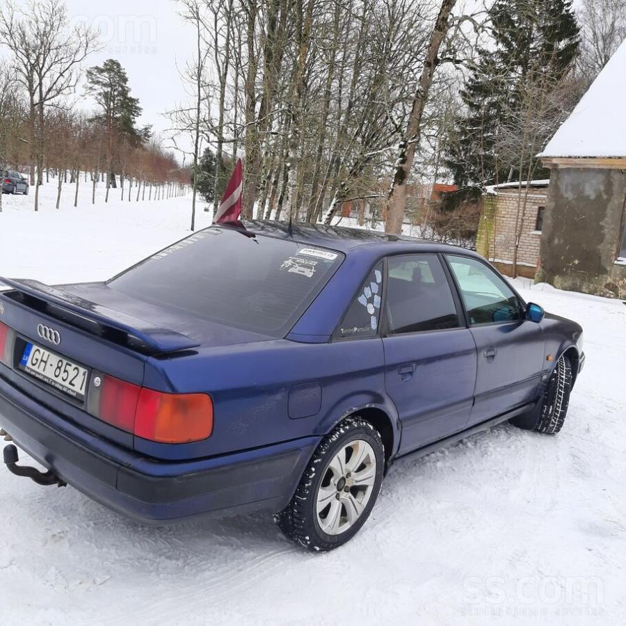 Zils Audi 100 1994 Dobele, ar dzinēja tilpumu 2.50 L un nobraukumu 451 tūkst. km par 1300 €, foto 6 vietnē AUTOMOTO.COM.LV