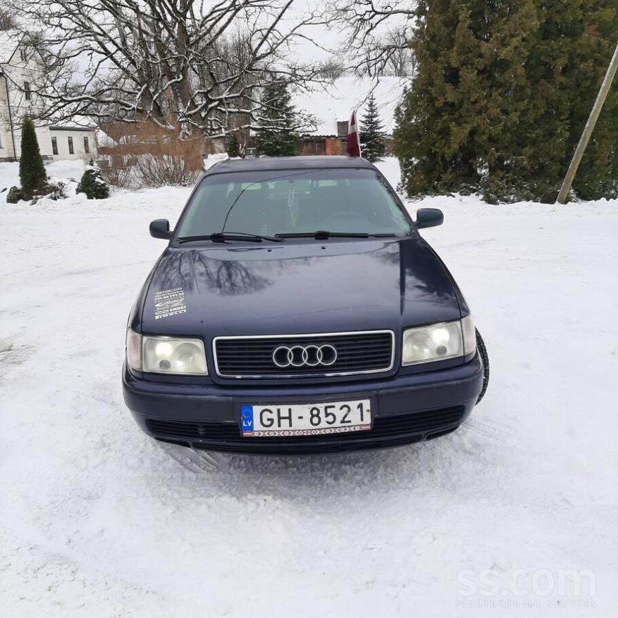 Zils Audi 100 1994 Dobele, ar dzinēja tilpumu 2.50 L un nobraukumu 451 tūkst. km par 1300 €, foto 10 vietnē AUTOMOTO.COM.LV