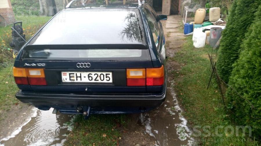 Zils Audi 100 1990 Ventspils, ar dzinēja tilpumu 1.80 L un nobraukumu 350 tūkst. km par 1000 €, foto 1 vietnē AUTOMOTO.COM.LV