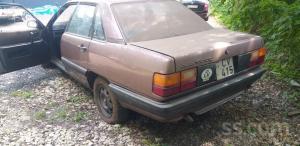 Brūns Audi 100 1983 Rīga, ar dzinēja tilpumu 2.20 L un nobraukumu 200 tūkst. km par 1000 €, foto 3 vietnē AUTOMOTO.COM.LV