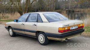 Brown Audi 100 1986 in Riga, with an engine capacity of 1.80 L and mileage of 0 thousand km for 1090 €, photo 9 on AUTOMOTO.COM.LV