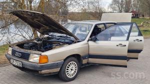 Brown Audi 100 1986 in Riga, with an engine capacity of 1.80 L and mileage of 0 thousand km for 1090 €, photo 11 on AUTOMOTO.COM.LV