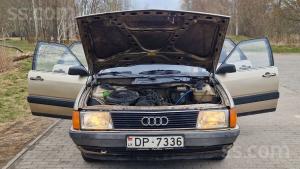 Brown Audi 100 1986 in Riga, with an engine capacity of 1.80 L and mileage of 0 thousand km for 1090 €, photo 12 on AUTOMOTO.COM.LV