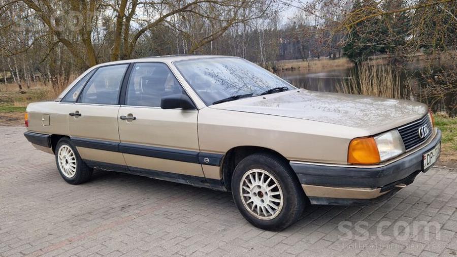 Brown Audi 100 1986 in Riga, with an engine capacity of 1.80 L and mileage of 0 thousand km for 1090 €, photo 27 on AUTOMOTO.COM.LV