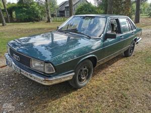 Zaļš Audi 100 1982 Kauņa, ar dzinēja tilpumu 1.60 L un nobraukumu 300 tūkst. km par 1500 €, foto 2 vietnē AUTOMOTO.COM.LV