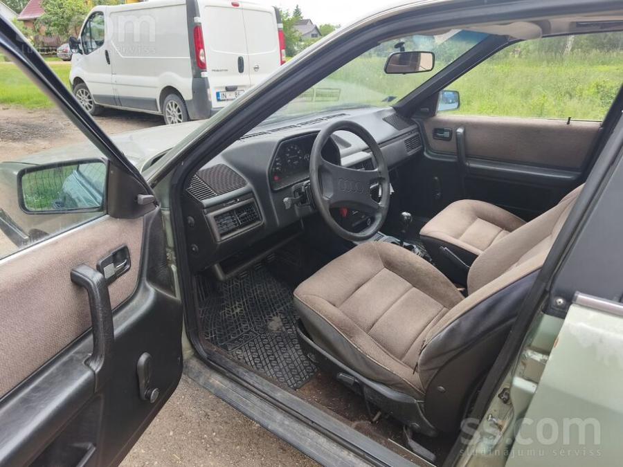 Zaļš Audi 100 1984 Rīga, ar dzinēja tilpumu 2.20 L un nobraukumu 260 tūkst. km par 950 €, foto 8 vietnē AUTOMOTO.COM.LV