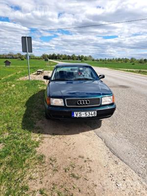 Zaļš Audi 100 1993 Saldus, ar dzinēja tilpumu 2.50 L un nobraukumu 345 tūkst. km par 1750 €, foto  vietnē AUTOMOTO.COM.LV
