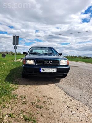 Green Audi 100 1993 in Saldus, with an engine capacity of 2.50 L and mileage of 345 thousand km for 1750 €, photo 3 on AUTOMOTO.COM.LV