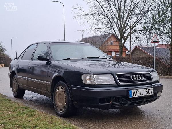 Zaļš Audi 100 1994 Viļņa, ar dzinēja tilpumu 2.40 L un nobraukumu 123 tūkst. km par 350 €, foto 2 vietnē AUTOMOTO.COM.LV