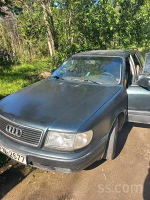 Green Audi 100 1992 in Dobele, with an engine capacity of 2.50 L and mileage of 559 thousand km for 500 €, photo 6 on AUTOMOTO.COM.LV