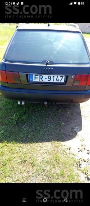 Zaļš Audi 100 1992 Preiļi, ar dzinēja tilpumu 2.50 L un nobraukumu 0 tūkst. km par 800 €, foto 3 vietnē AUTOMOTO.COM.LV