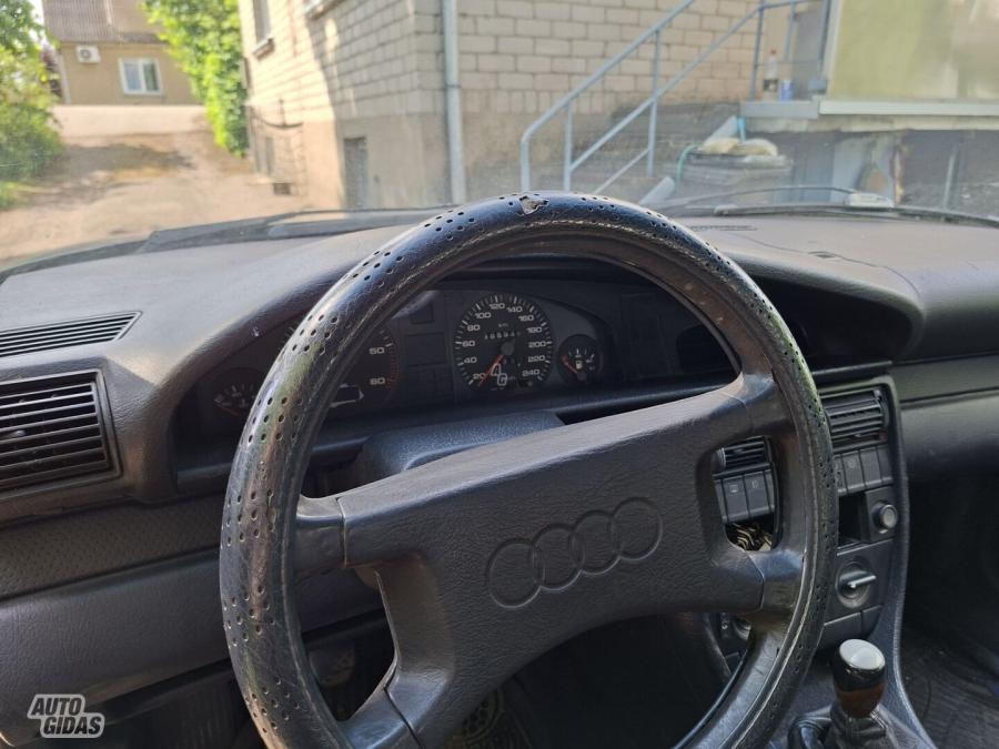 Зеленый Ауди 100 1992 в Тельшяй, объемом двигателя 2.50 л и пробегом 398 тыс. км за 400 €, фото 13 на AUTOMOTO.COM.LV