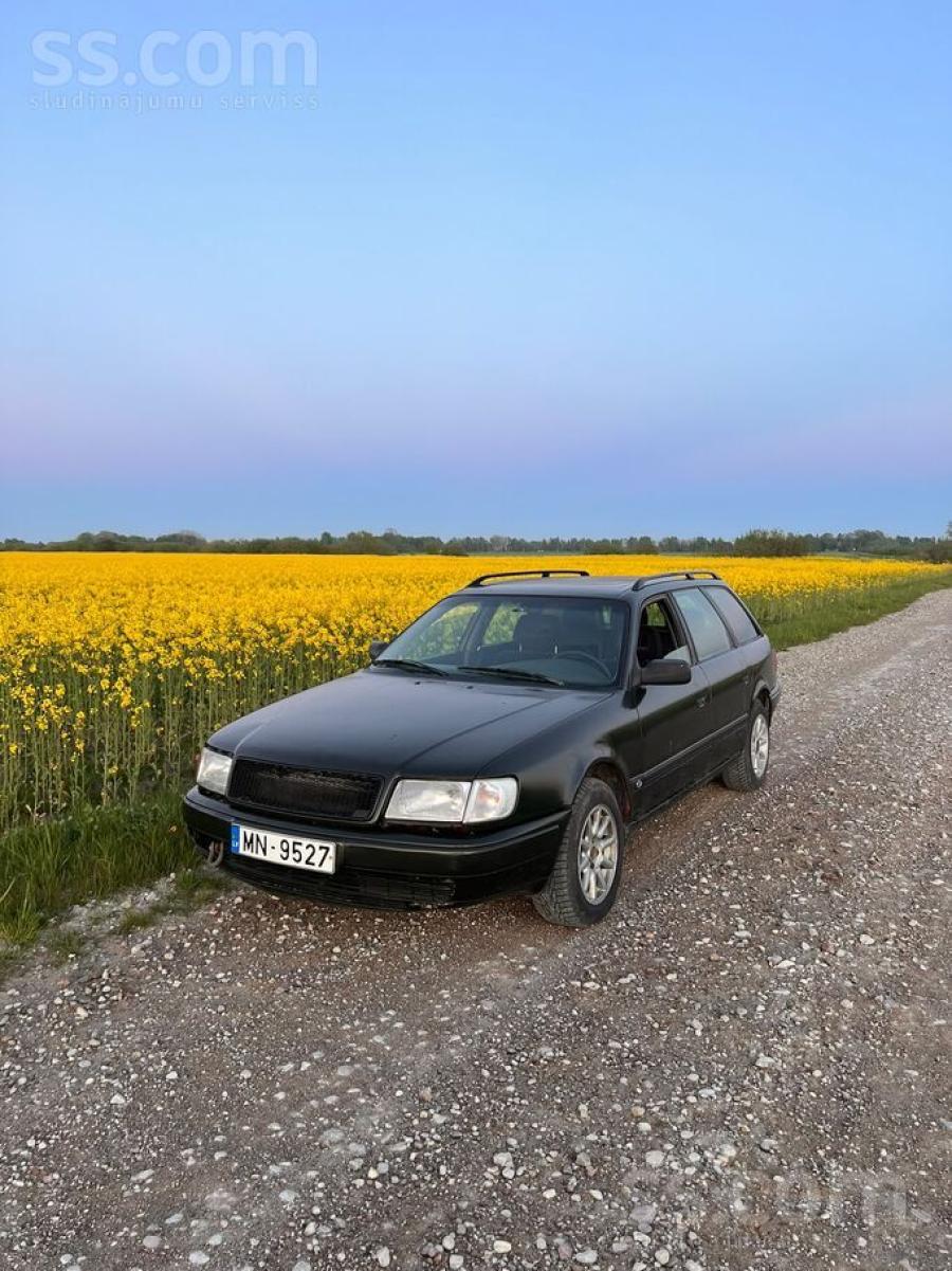 Zaļš Audi 100 1992 Ventspils, ar dzinēja tilpumu 2.30 L un nobraukumu 550 tūkst. km par 1250 €, foto 6 vietnē AUTOMOTO.COM.LV