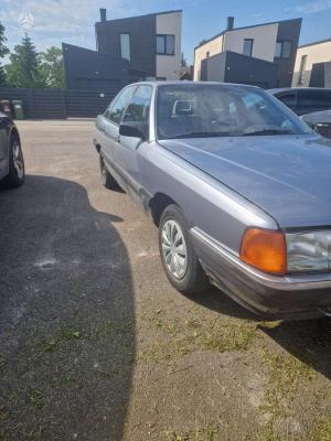 Grey Audi 100 1984 in Klaipeda, with an engine capacity of 1.78 L and mileage of 260 thousand km for 950 €, photo 3 on AUTOMOTO.COM.LV