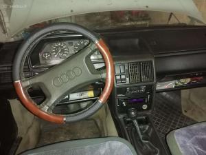 Grey Audi 100 1986 in Kelme, with an engine capacity of 2.20 L and mileage of 277 thousand km for 950 €, photo 7 on AUTOMOTO.COM.LV
