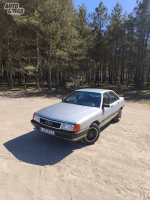 Grey Audi 100 1989 in Klaipeda, with an engine capacity of 18.00 L and mileage of 400 thousand km for 2000 €, photo 6 on AUTOMOTO.COM.LV