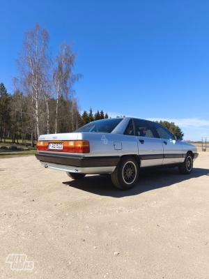 Grey Audi 100 1989 in Klaipeda, with an engine capacity of 18.00 L and mileage of 400 thousand km for 2000 €, photo 11 on AUTOMOTO.COM.LV