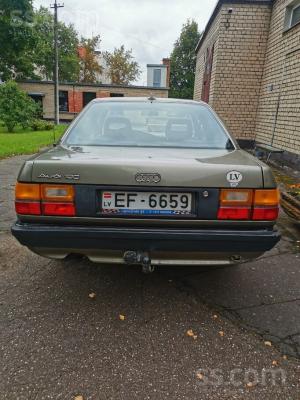 Pelēks Audi 100 1989 Daugavpils, ar dzinēja tilpumu 1.80 L un nobraukumu 301 tūkst. km par 1250 €, foto 7 vietnē AUTOMOTO.COM.LV