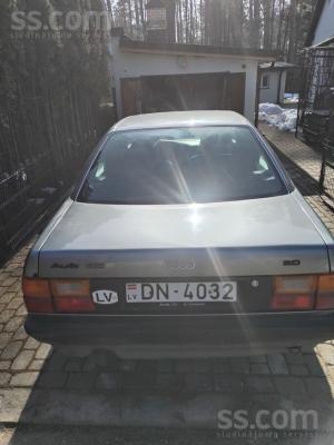 Grey Audi 100 1990 in Jurmala, with an engine capacity of 2.00 L and mileage of 378 thousand km for 1999 €, photo 4 on AUTOMOTO.COM.LV